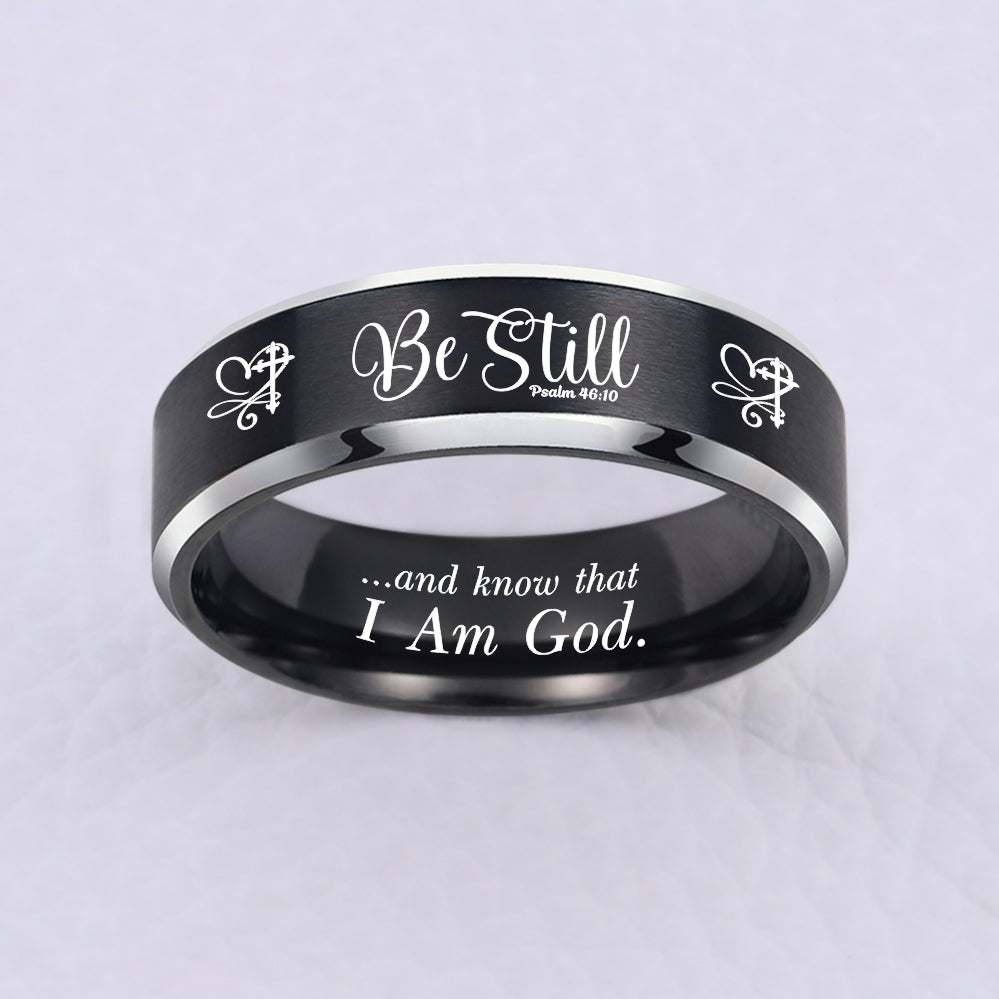 BE STILL RING 🥰 60% OFF 💖 FREE BRACELET W/PURCH ⭐️⭐️⭐️⭐️⭐️ REVIEWS ...
